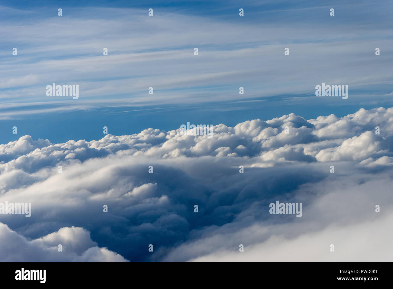 View of clouds from airplane window, clouds in the sky Stock Photo - Alamy