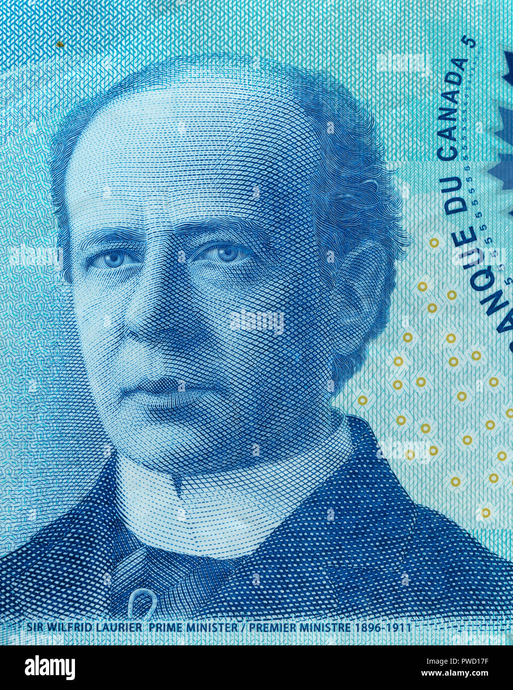 Five dollar bank note canada hi-res stock photography and images - Alamy