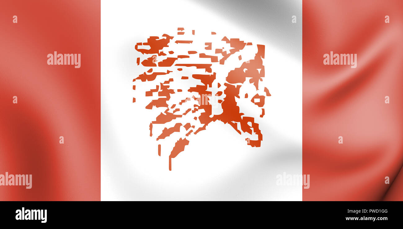 3D Cree Flag. 3D Illustration Stock Photo - Alamy