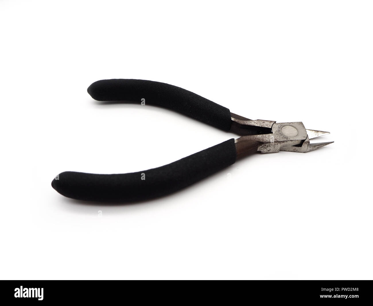 A cutting pliers for model kit isolated on white background Stock Photo ...