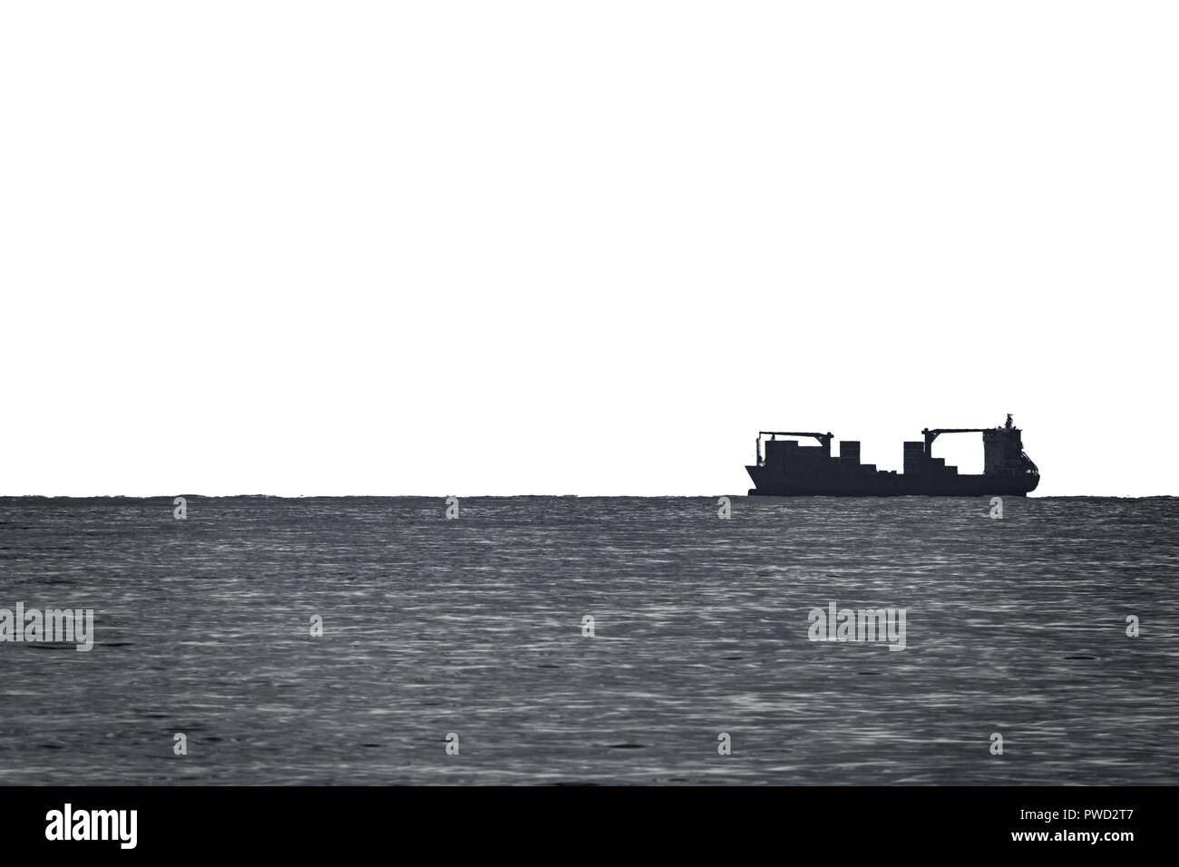 Side profile of cargo ship hi-res stock photography and images - Alamy