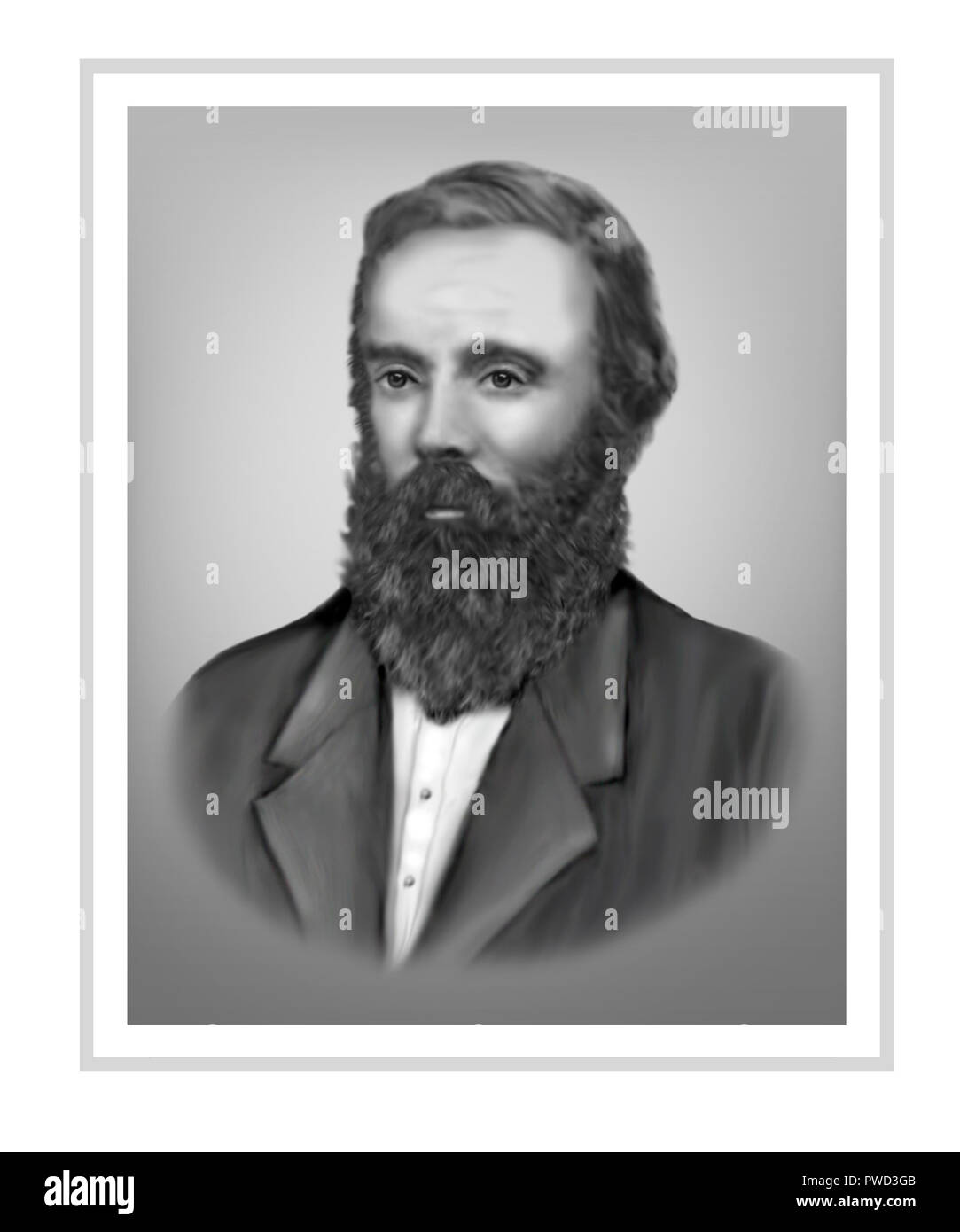 Robert O'Hara Burke 1821 - 1861 Irish Soldier Police Officer Australian ...