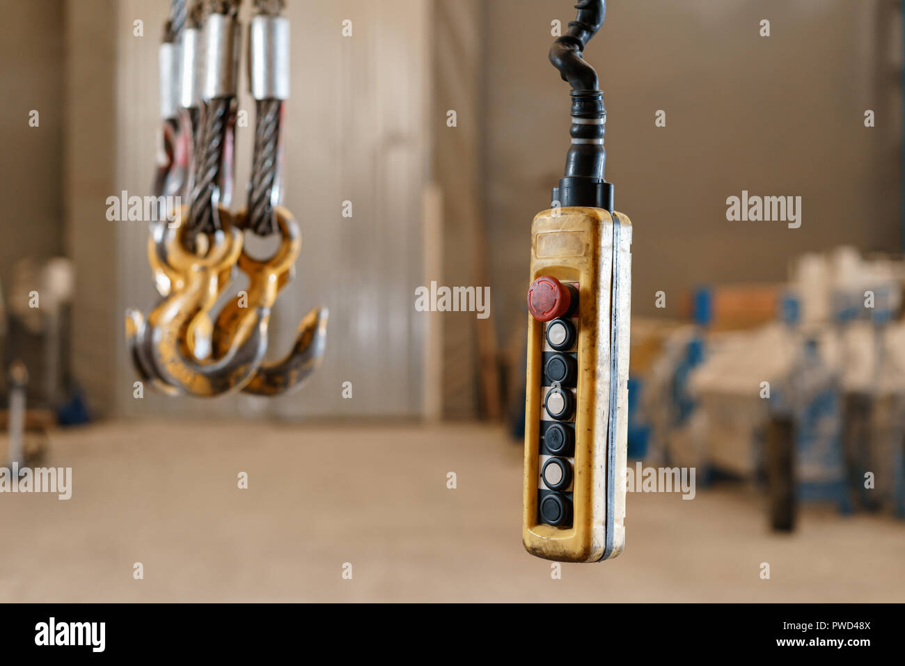 close up remote control switch for overhead crane in manufacture ...