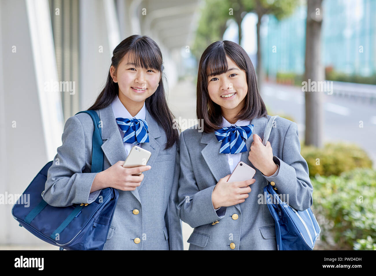 Japanese junior high students Stock Photo - Alamy