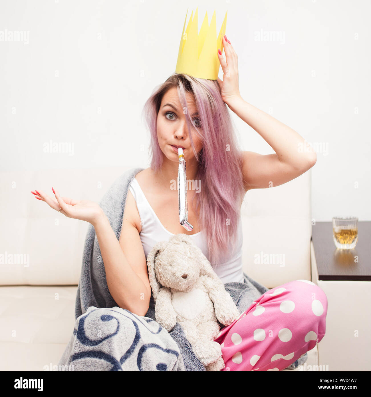 Boring birthday party hi-res stock photography and images - Alamy