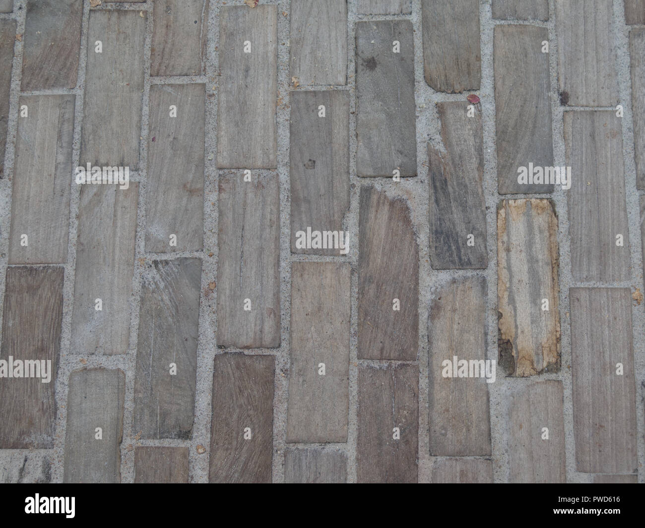 Image of wooden pavement blocks in a street of Havana, Cuba Stock Photo ...