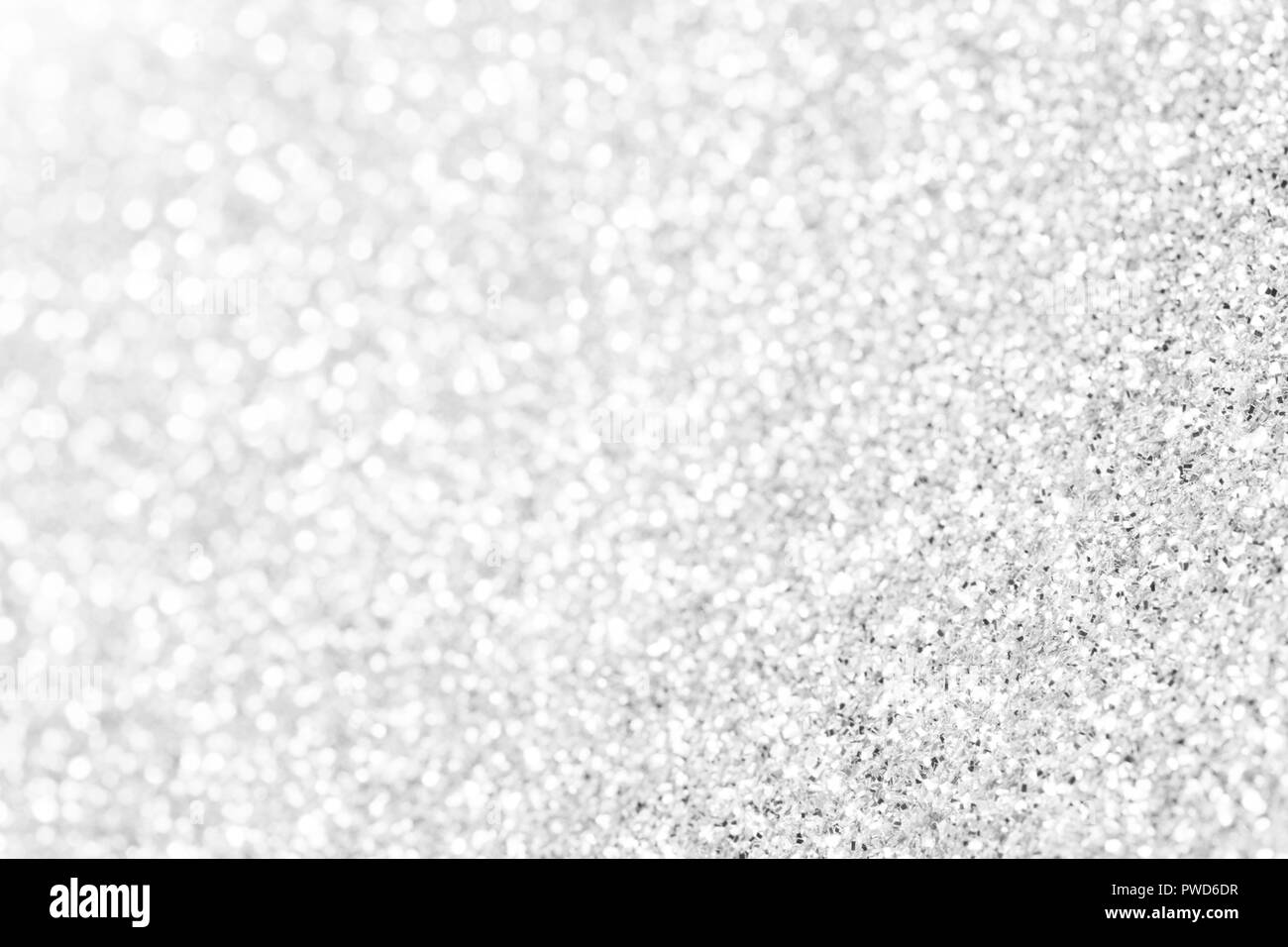 Abstract glittering silver blue Black and White Stock Photos & Images ...