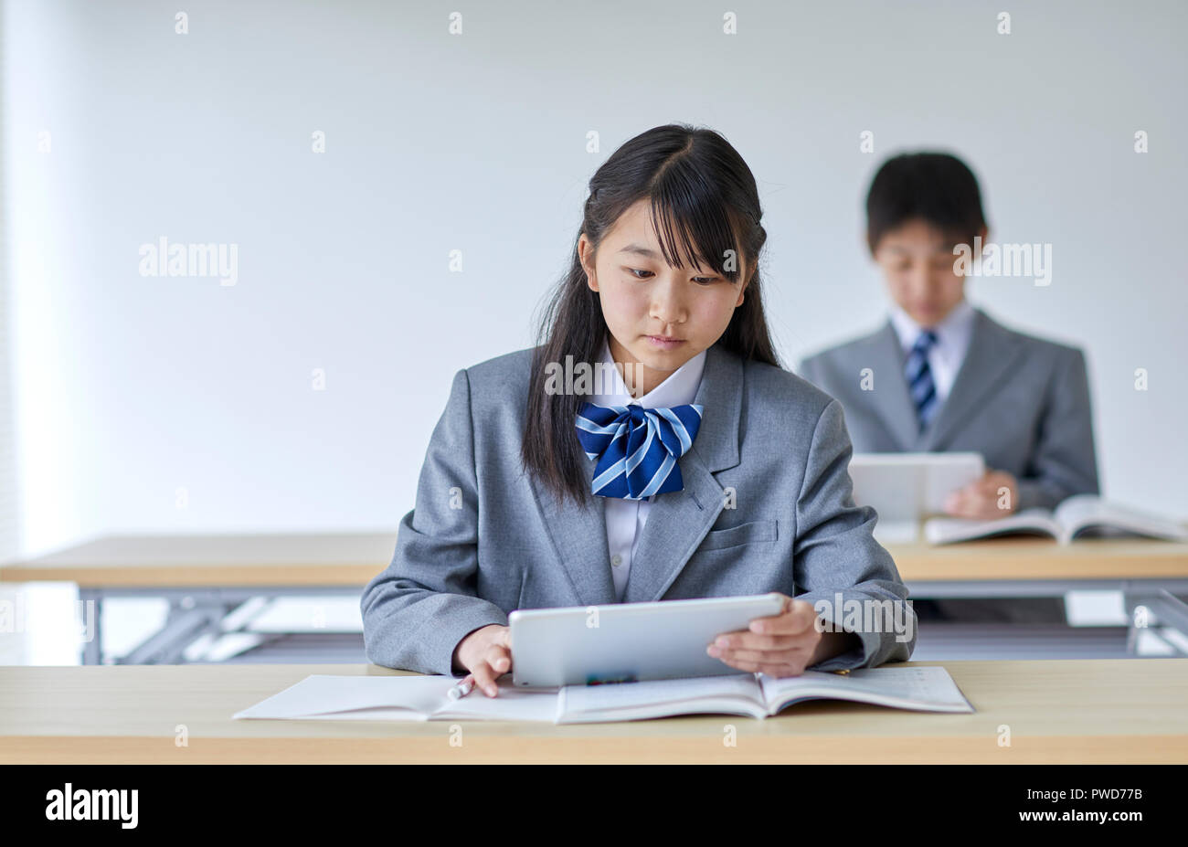 Japanese junior high students Stock Photo - Alamy