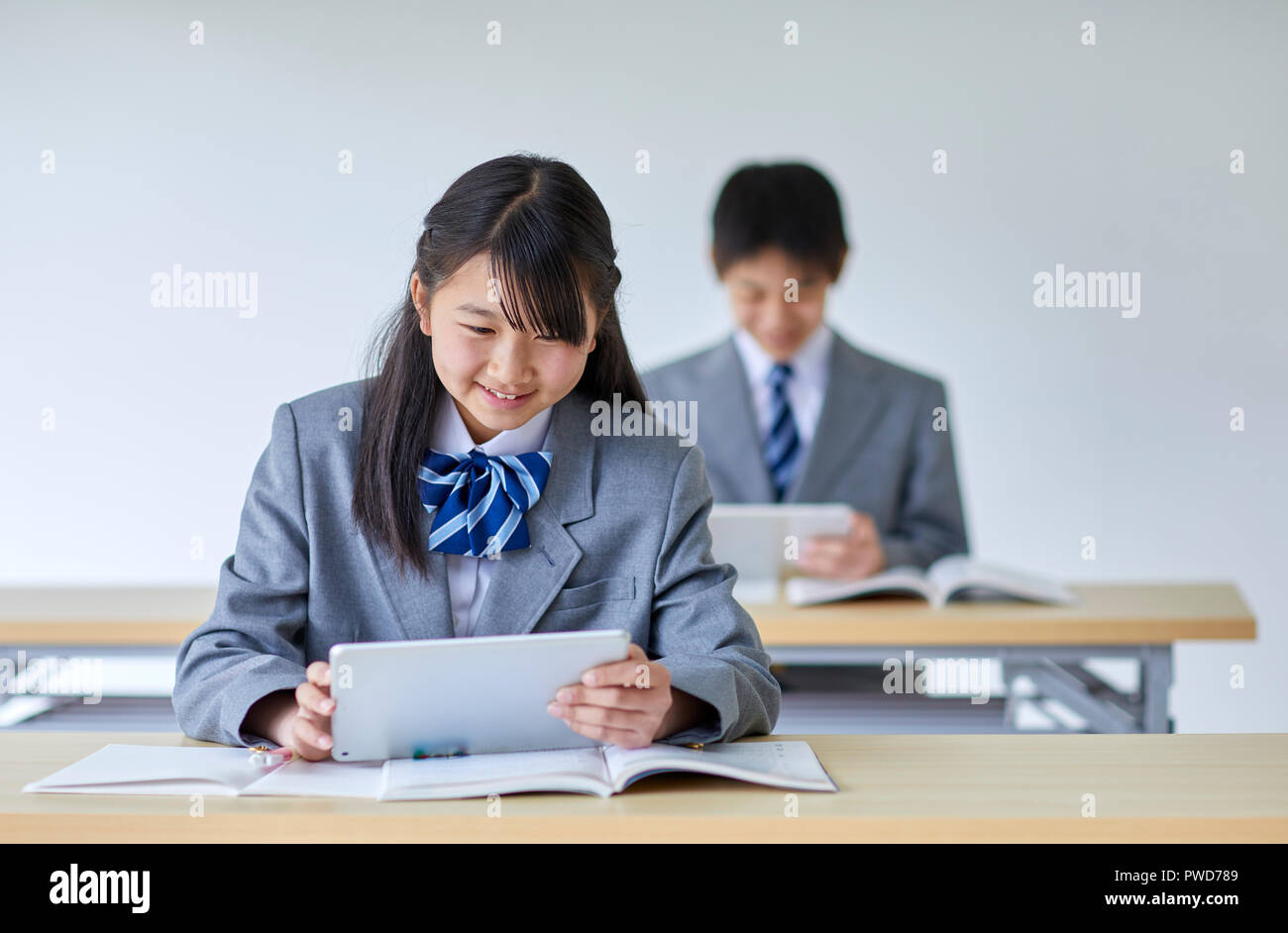 Japanese junior high students Stock Photo - Alamy