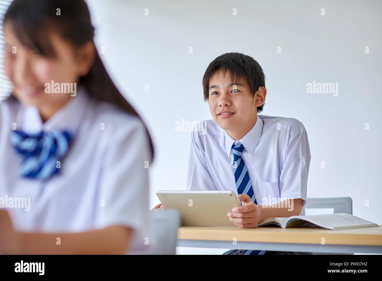 Japanese junior high students Stock Photo - Alamy