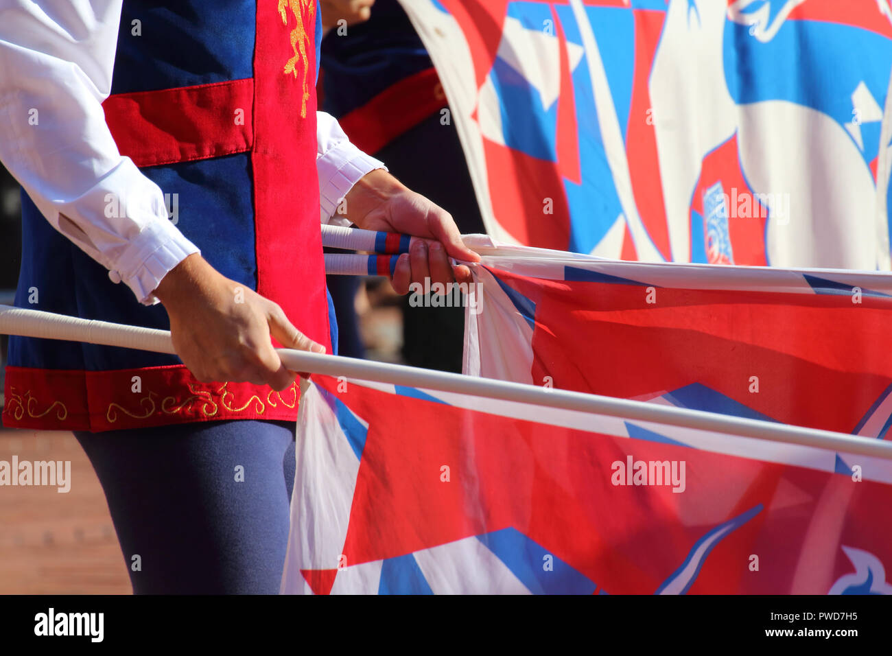 Flags of contrada hi-res stock photography and images - Alamy