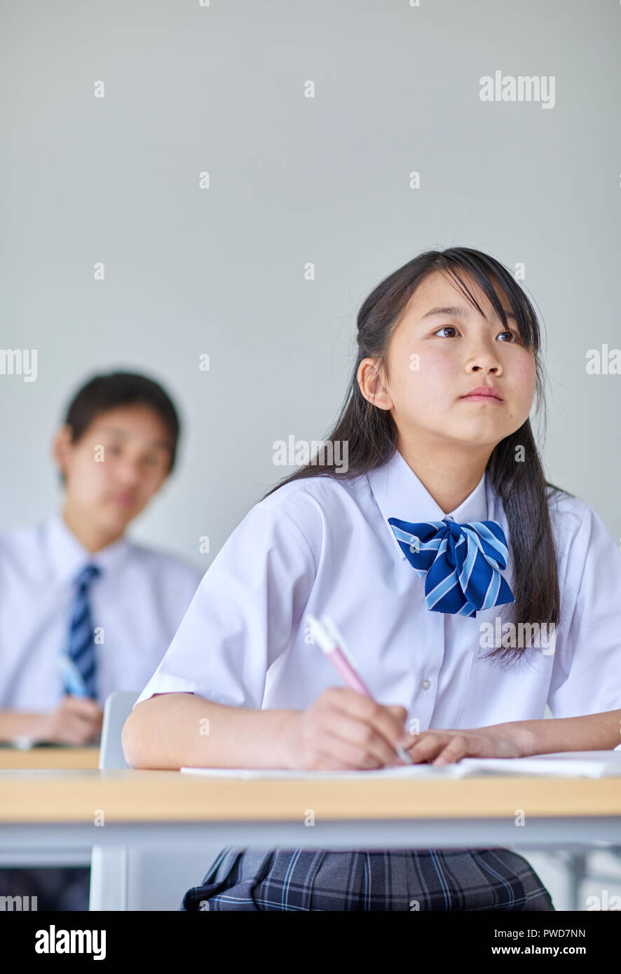 Junior high school students 12 hi-res stock photography and images - Alamy