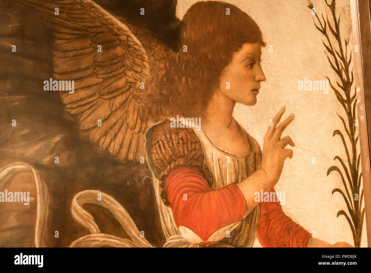 Ceiling painting with angel hi-res stock photography and images - Alamy