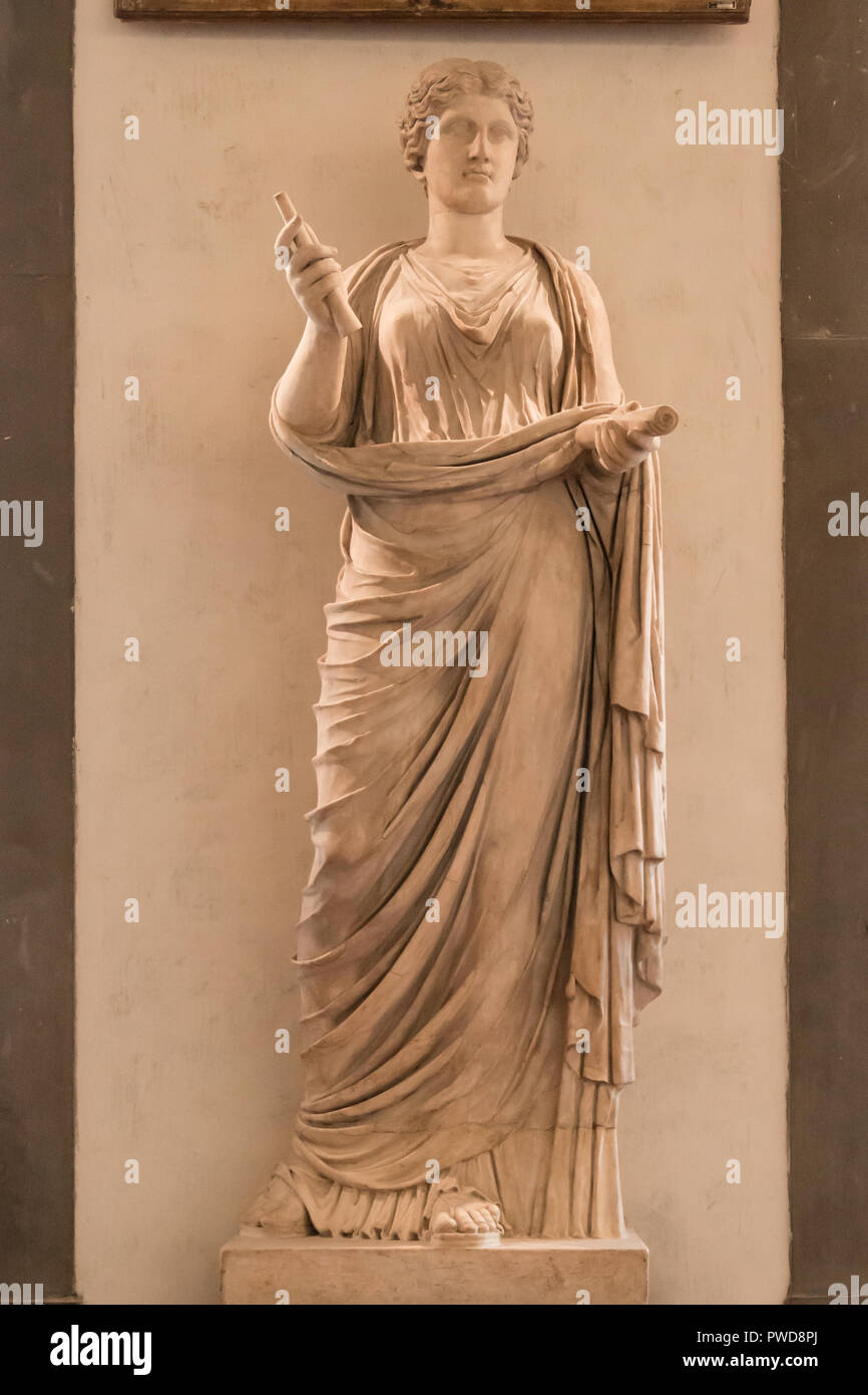 Woman holding scroll hi-res stock photography and images - Alamy