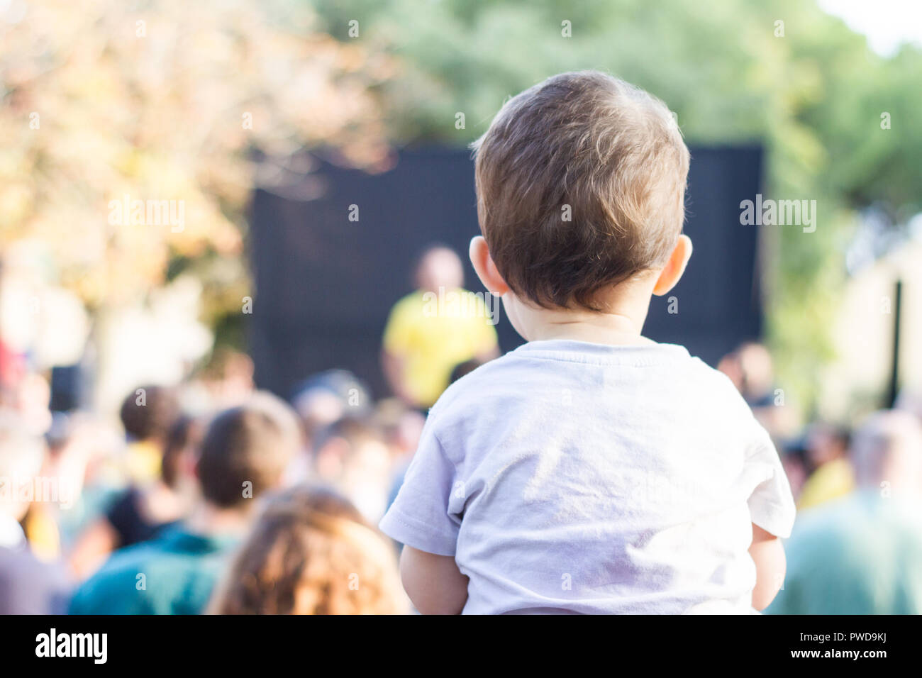 little boy at a children's party Stock Photo - Alamy