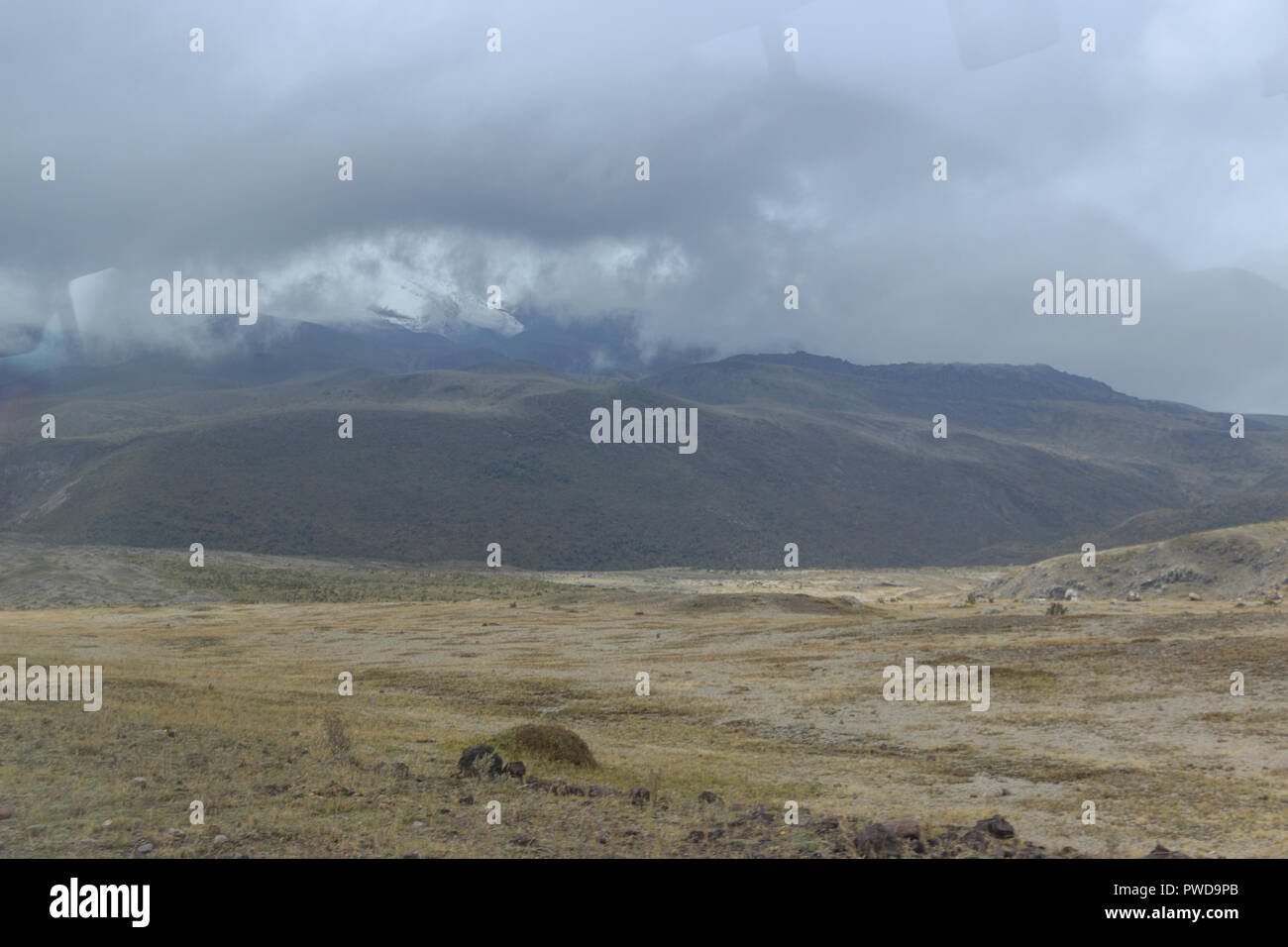 View on the strato vulcano cotopaxi, ecuador Stock Photo - Alamy