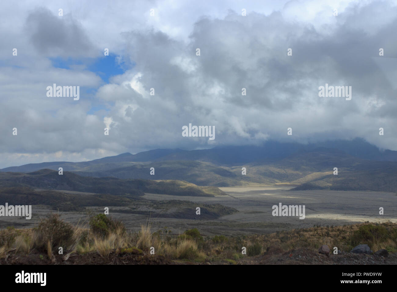 View on the strato vulcano cotopaxi, ecuador Stock Photo - Alamy