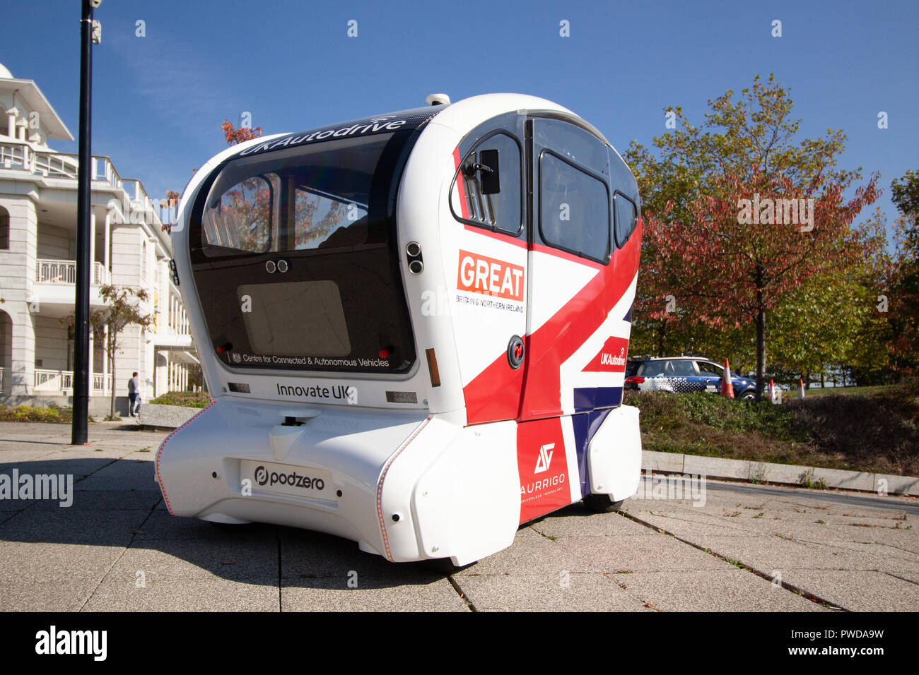 Driverless pod car hi-res stock photography and images - Alamy