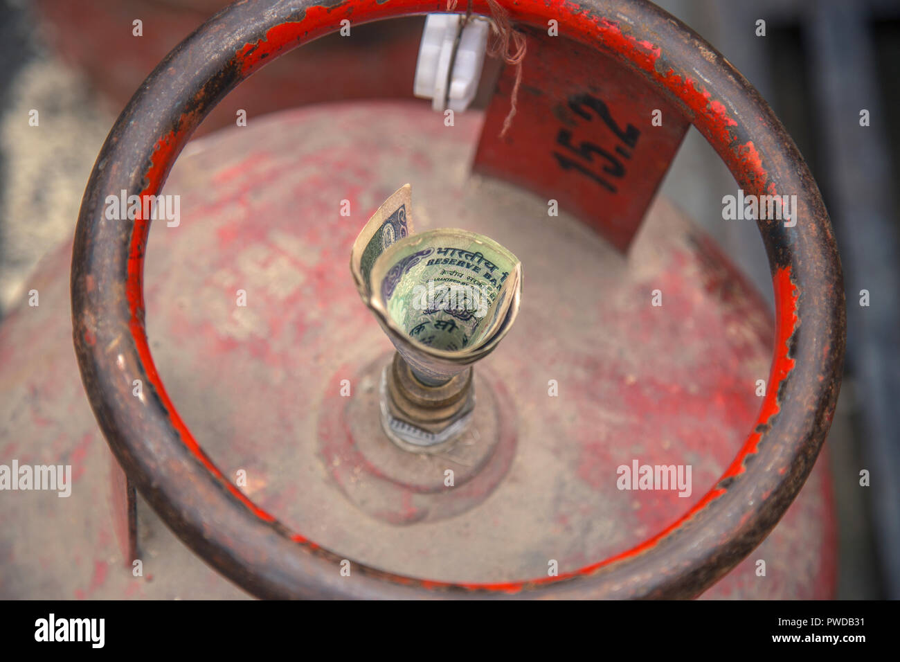 Price hike for LPG gas cylinder effects poor villagers so Indian ...