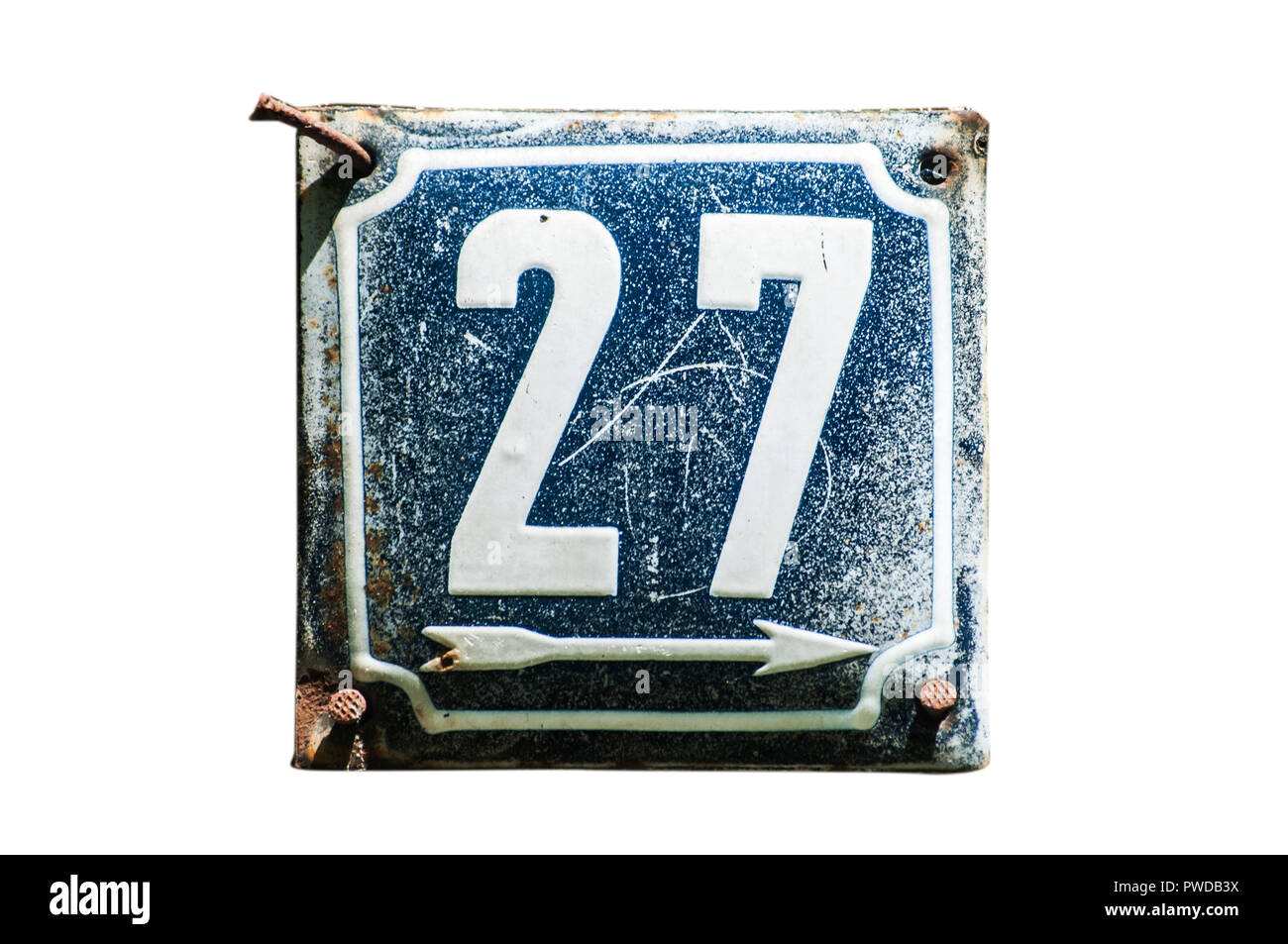 Number 27 Cut Out Stock Images & Pictures - Alamy