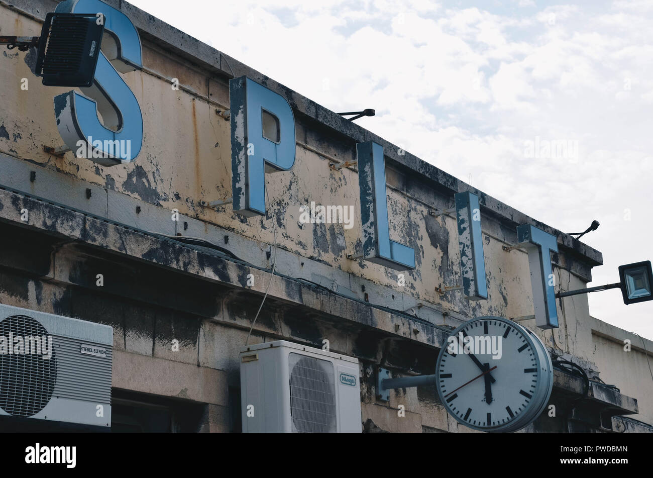 Main railway station, Split, Croatia, September 2018 Stock Photo - Alamy