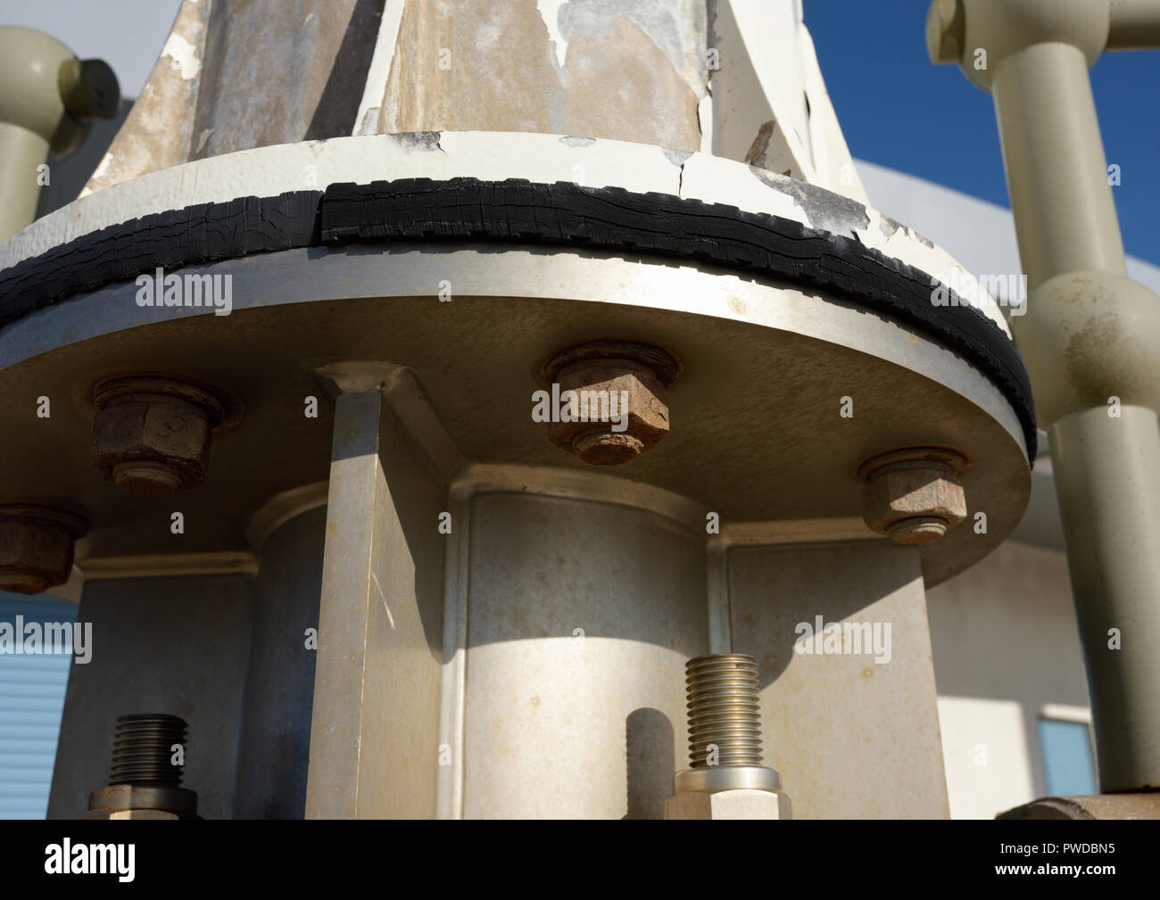 Wind turbine mast base hi-res stock photography and images - Alamy