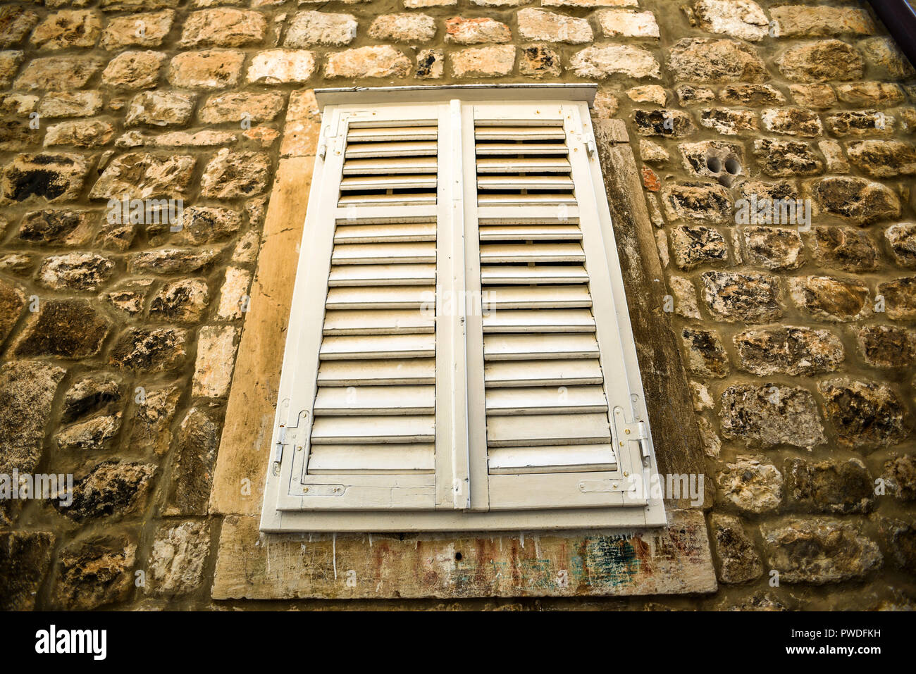 Old wooden window, vintage and retro Stock Photo - Alamy