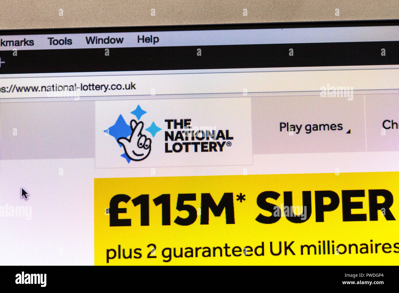 National lottery logo hi-res stock photography and images - Alamy
