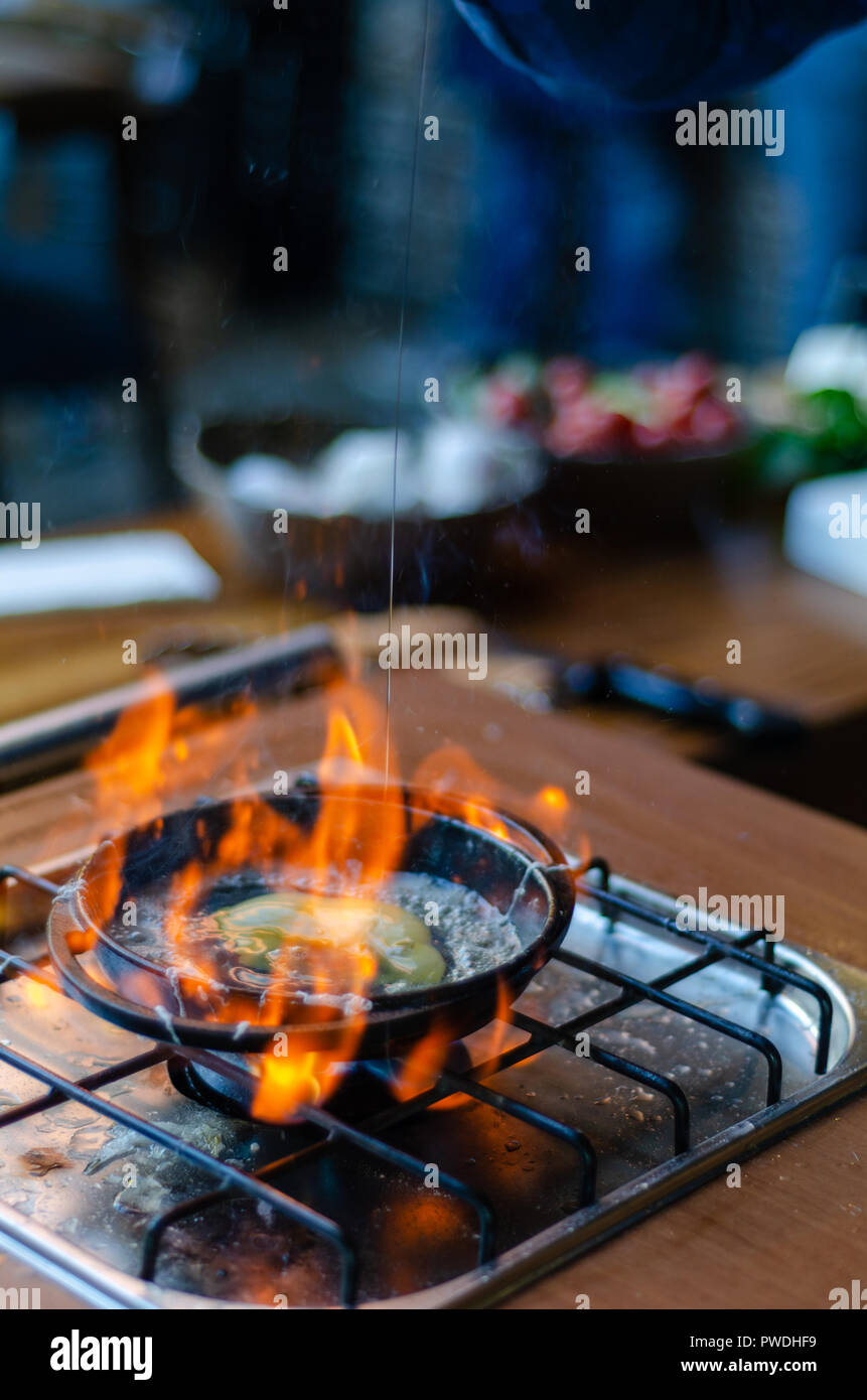 Broken frying pan hi-res stock photography and images - Alamy