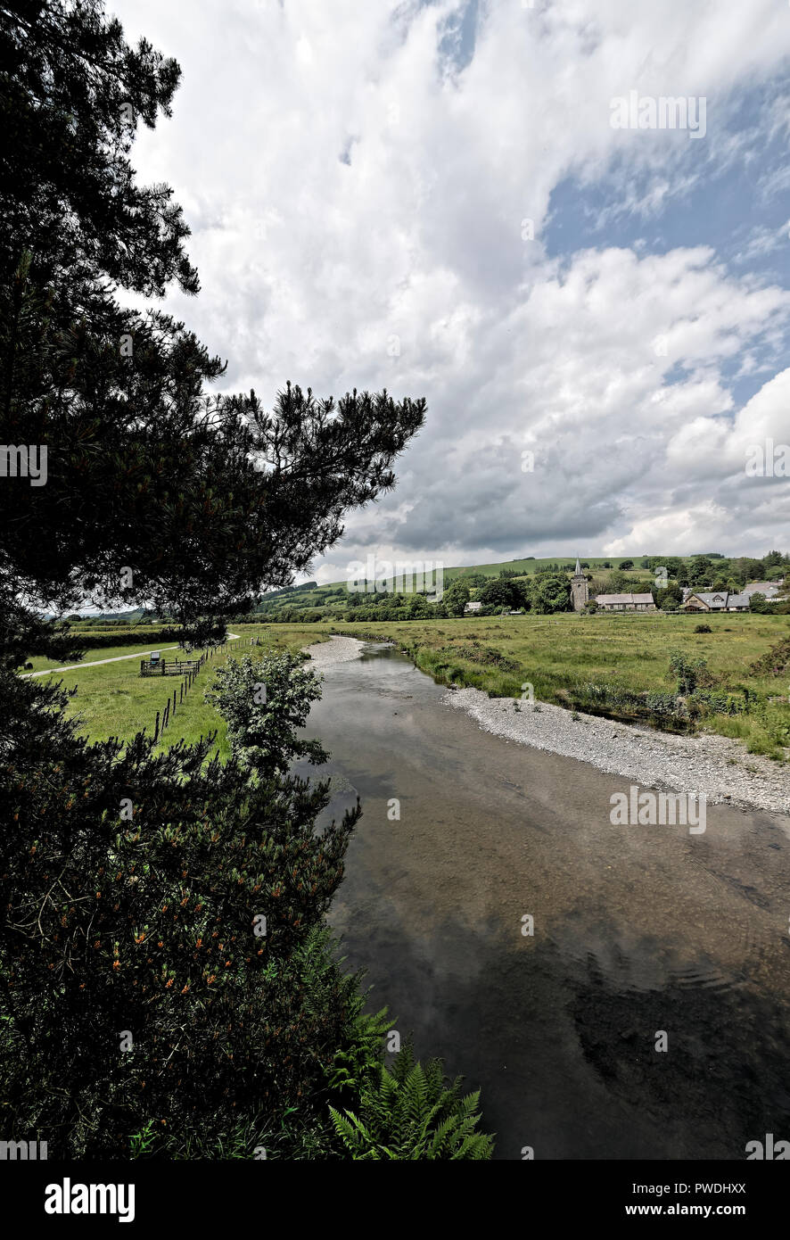 Llangurig is a village and community in Montgomeryshire, Powys, Wales ...