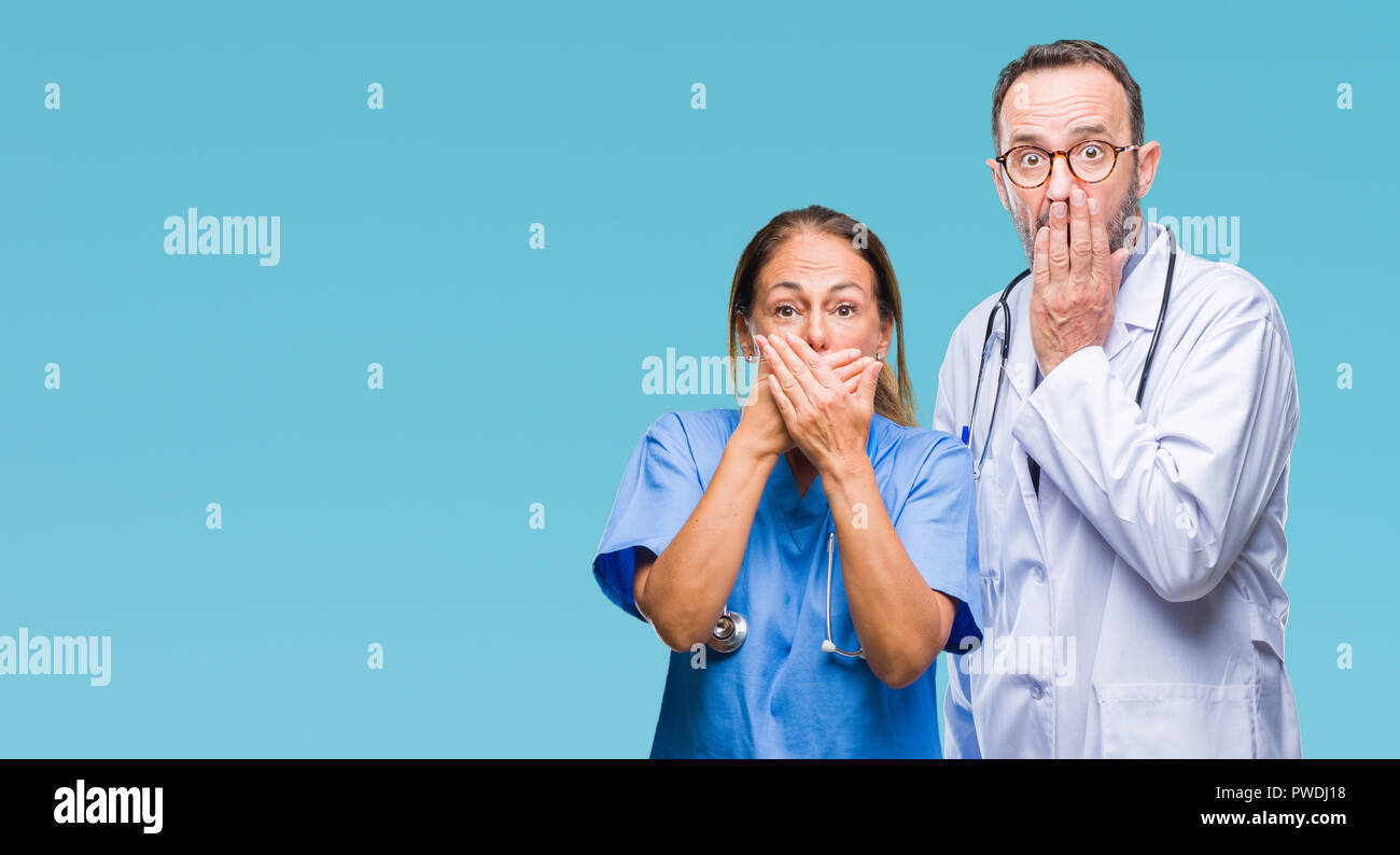 Embarrassed woman at doctors hi-res stock photography and images - Alamy