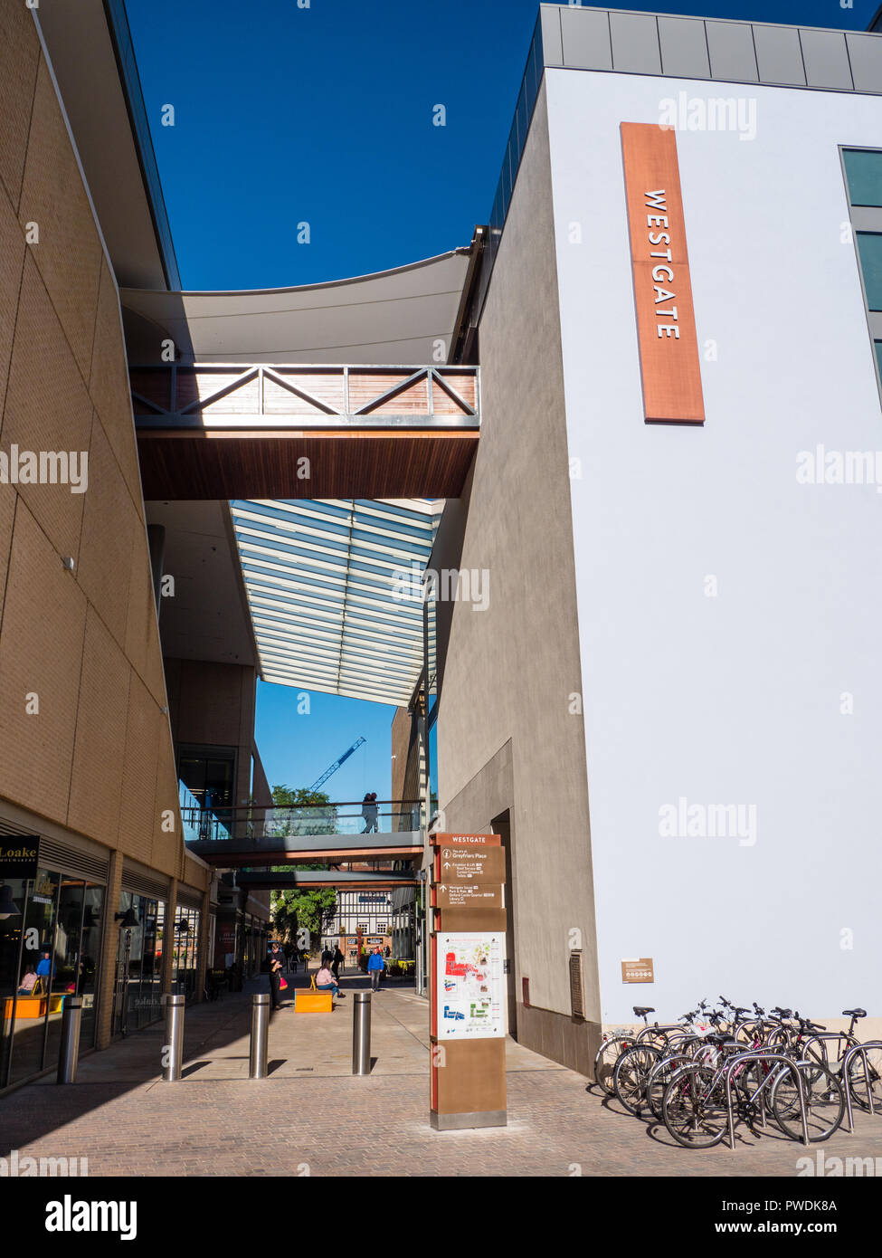 Westgate (Shopping Mall), Oxford, Oxfordshire, England, UK, GB Stock ...