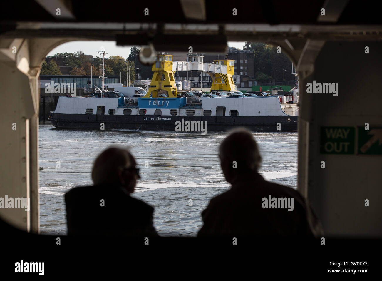 Woolwich Ferry fleet of 1963 vessels take their last voyage on the ...