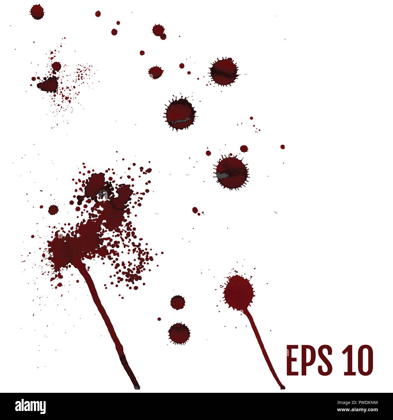 Blood trail texture hi-res stock photography and images - Alamy