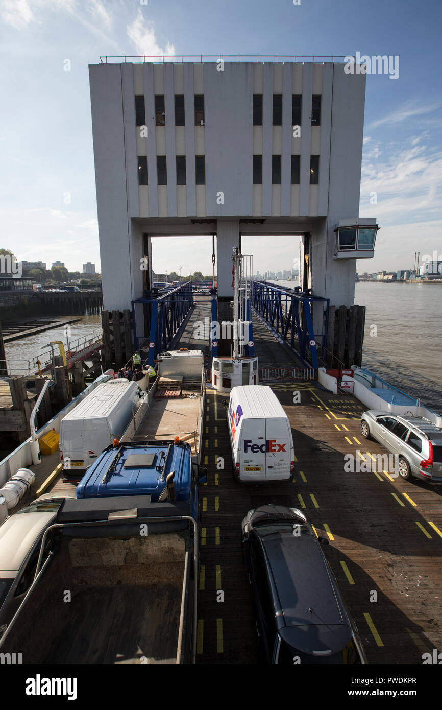Woolwich Ferry fleet of 1963 vessels take their last voyage on the ...