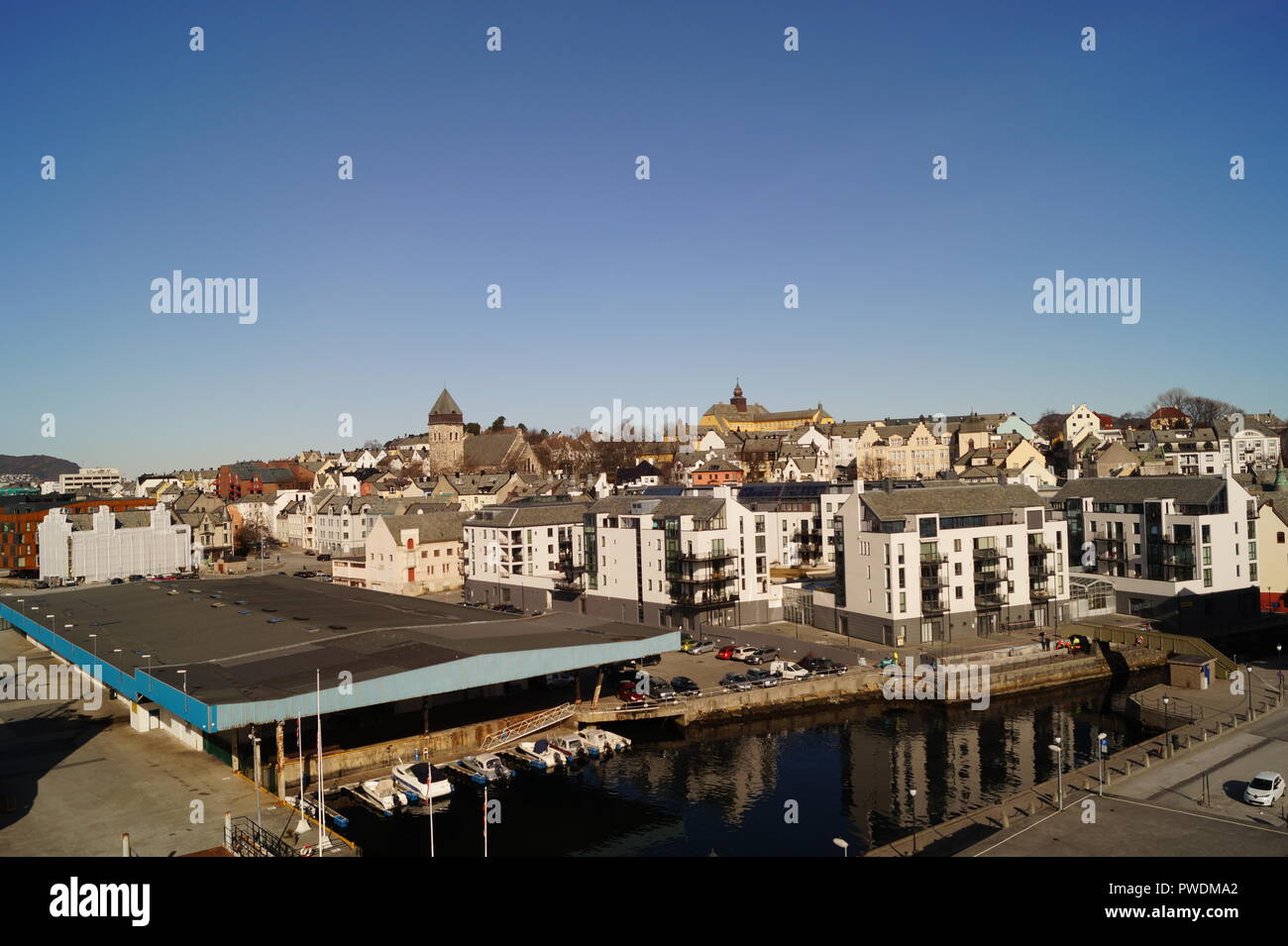 Alesund in Norway Stock Photo - Alamy
