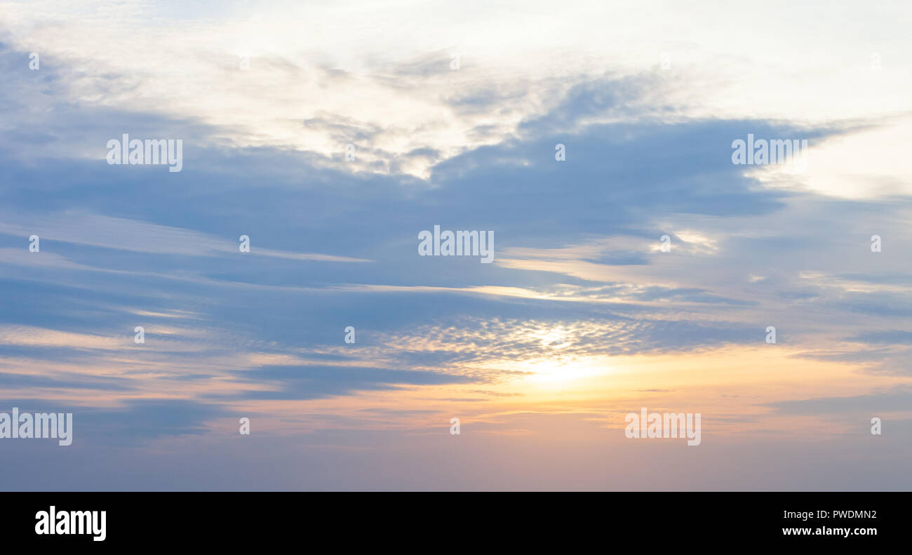 sky background with nice clouds on bright blue sky Stock Photo - Alamy