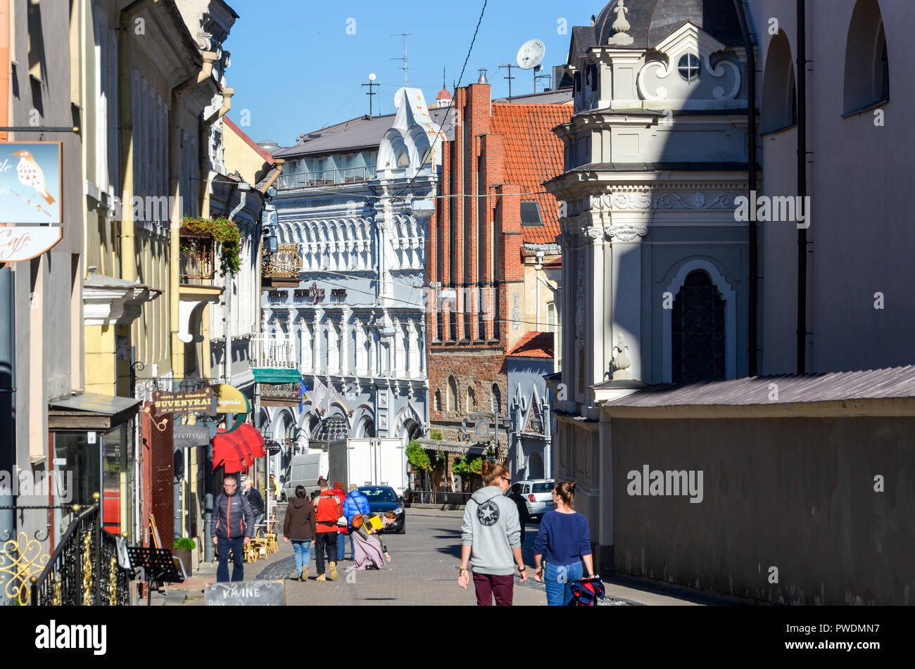 City centre of Vilnius, Lithuania Stock Photo - Alamy