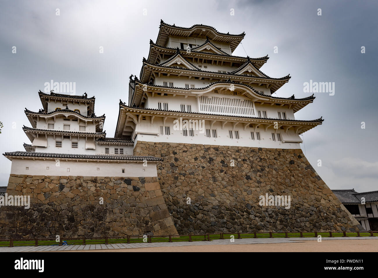 The Beautiful UNESCO world heritage Himeji Castle, Himeji, Japan Stock ...