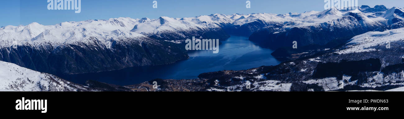 stranda norwegian ski resort Stock Photo - Alamy