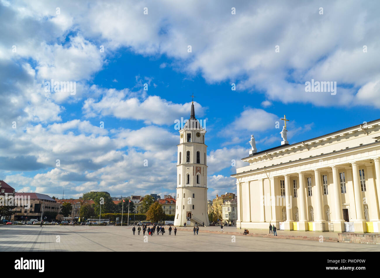 Square in vilnius hi-res stock photography and images - Alamy