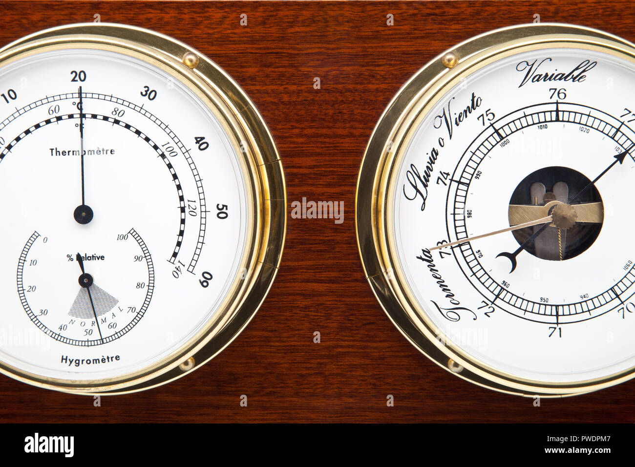 tool to measure time and temperature Stock Photo - Alamy