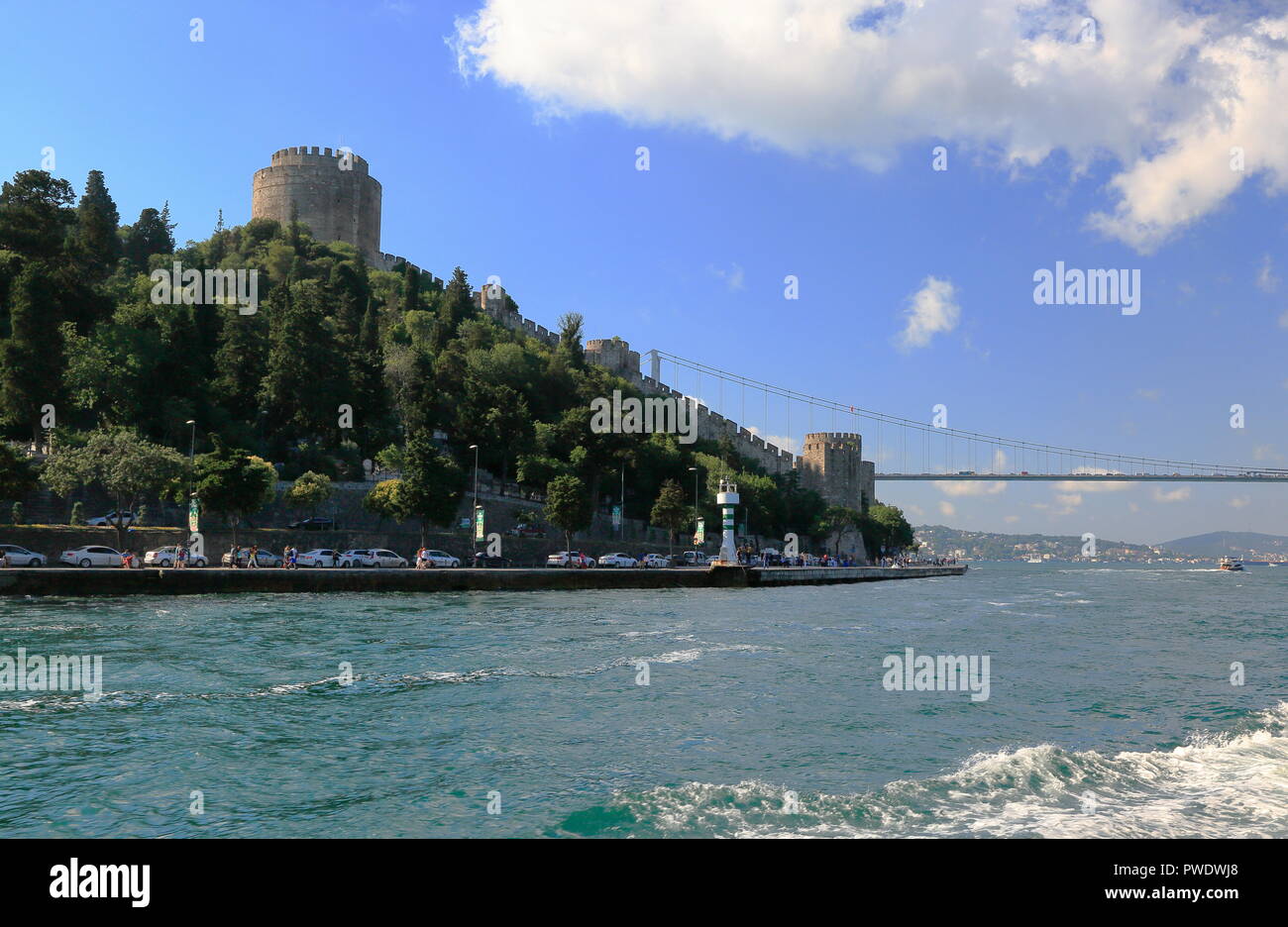 Rumeli Fortress. (1452) bosphorus fortress built shortly before the ...