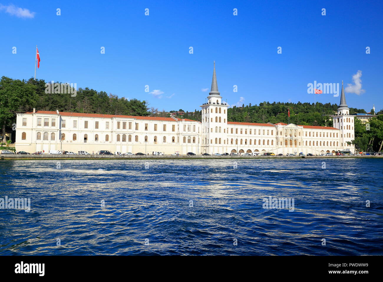 Kuleli Military High School. Historical Istanbul bosphorus buildings ...