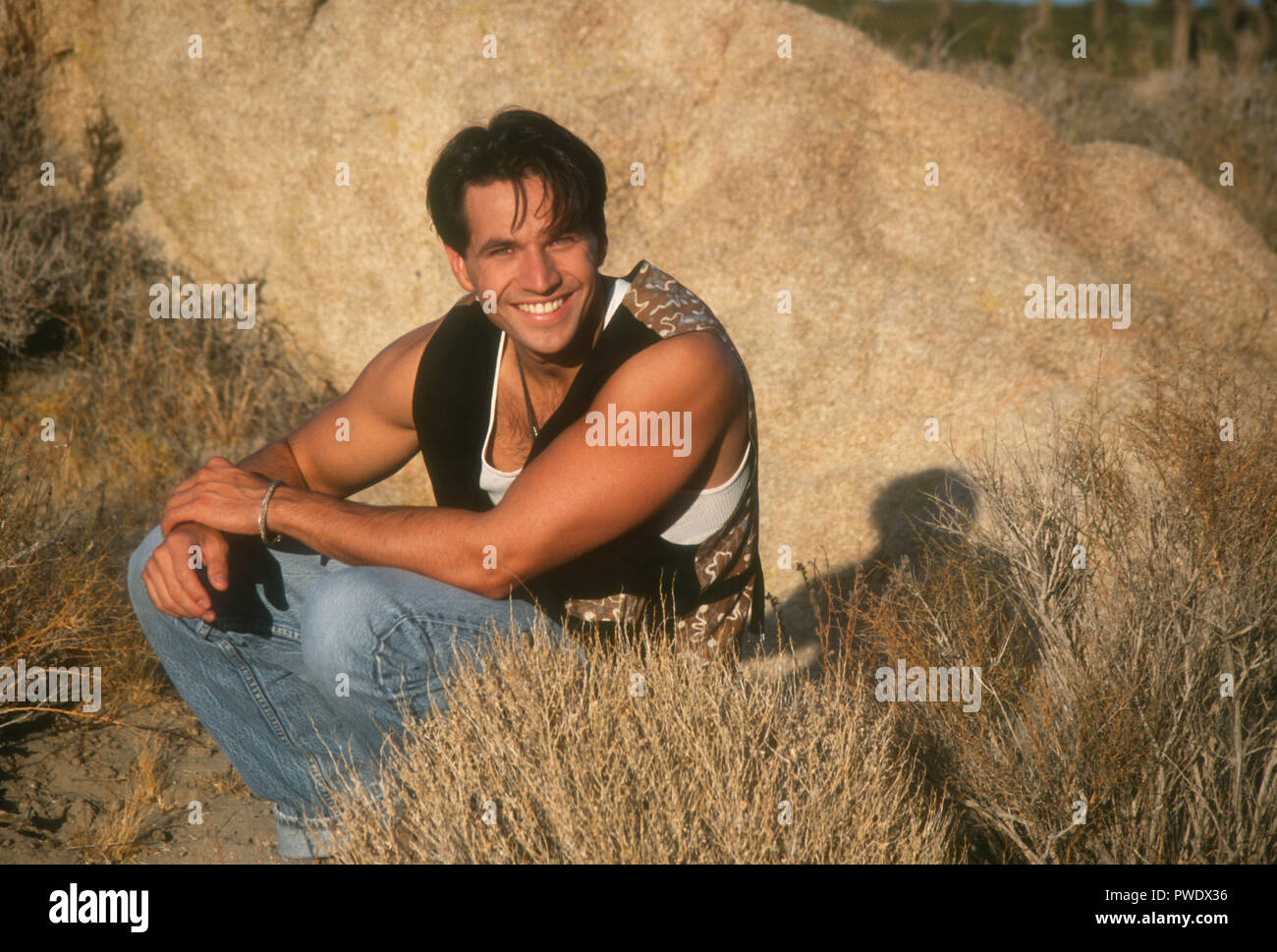 MOJAVE DESERT, CA - OCTOBER 11: (EXCLUSIVE) Actor Johnathan Gorman ...