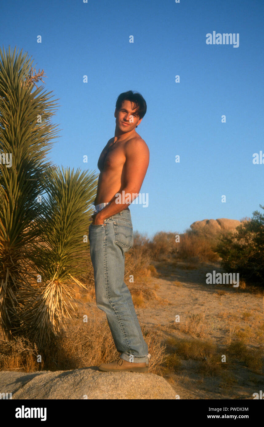 MOJAVE DESERT, CA - OCTOBER 11: (EXCLUSIVE) Actor Johnathan Gorman ...