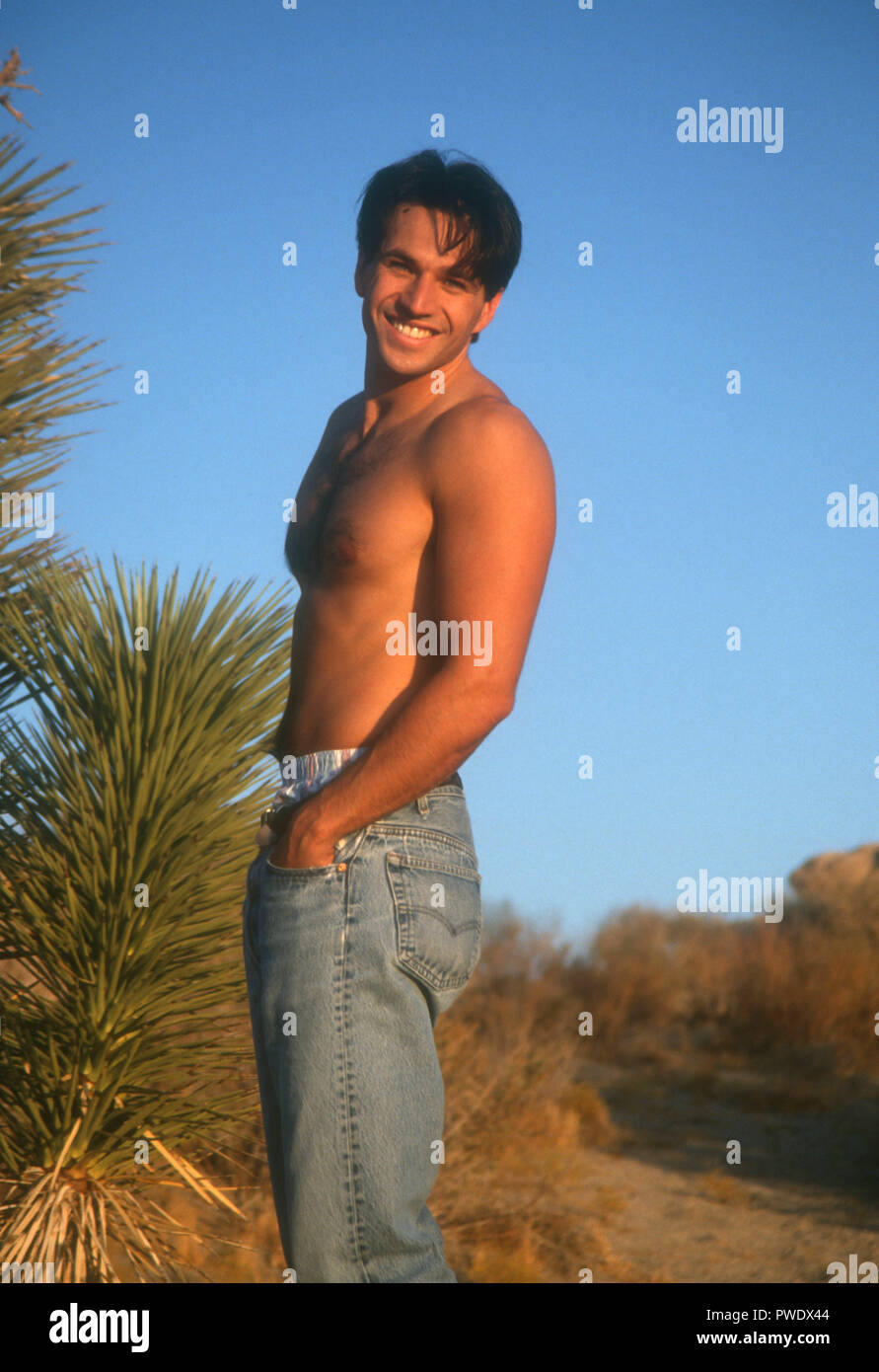 MOJAVE DESERT, CA - OCTOBER 11: (EXCLUSIVE) Actor Johnathan Gorman ...