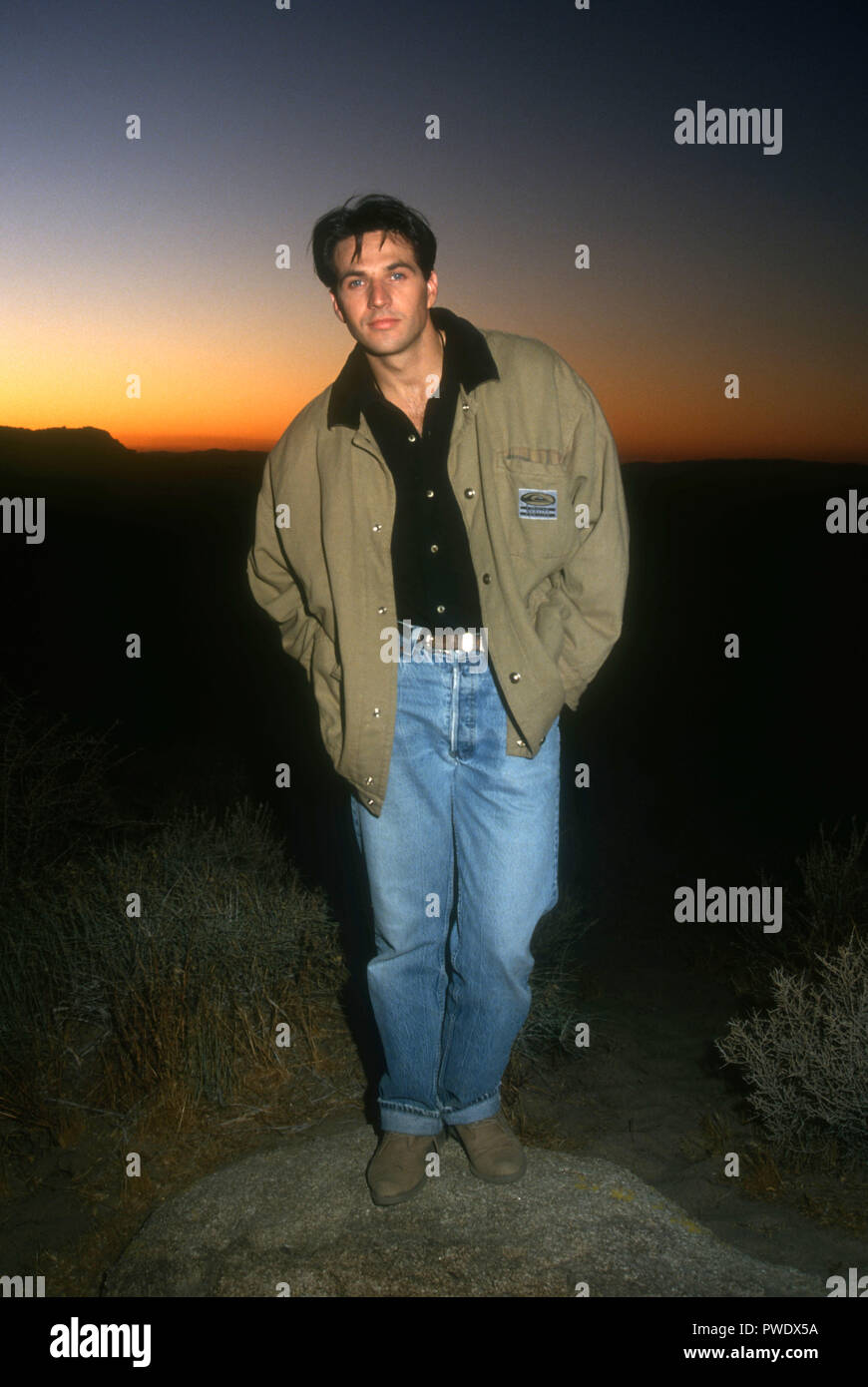 MOJAVE DESERT, CA - OCTOBER 11: (EXCLUSIVE) Actor Johnathan Gorman ...