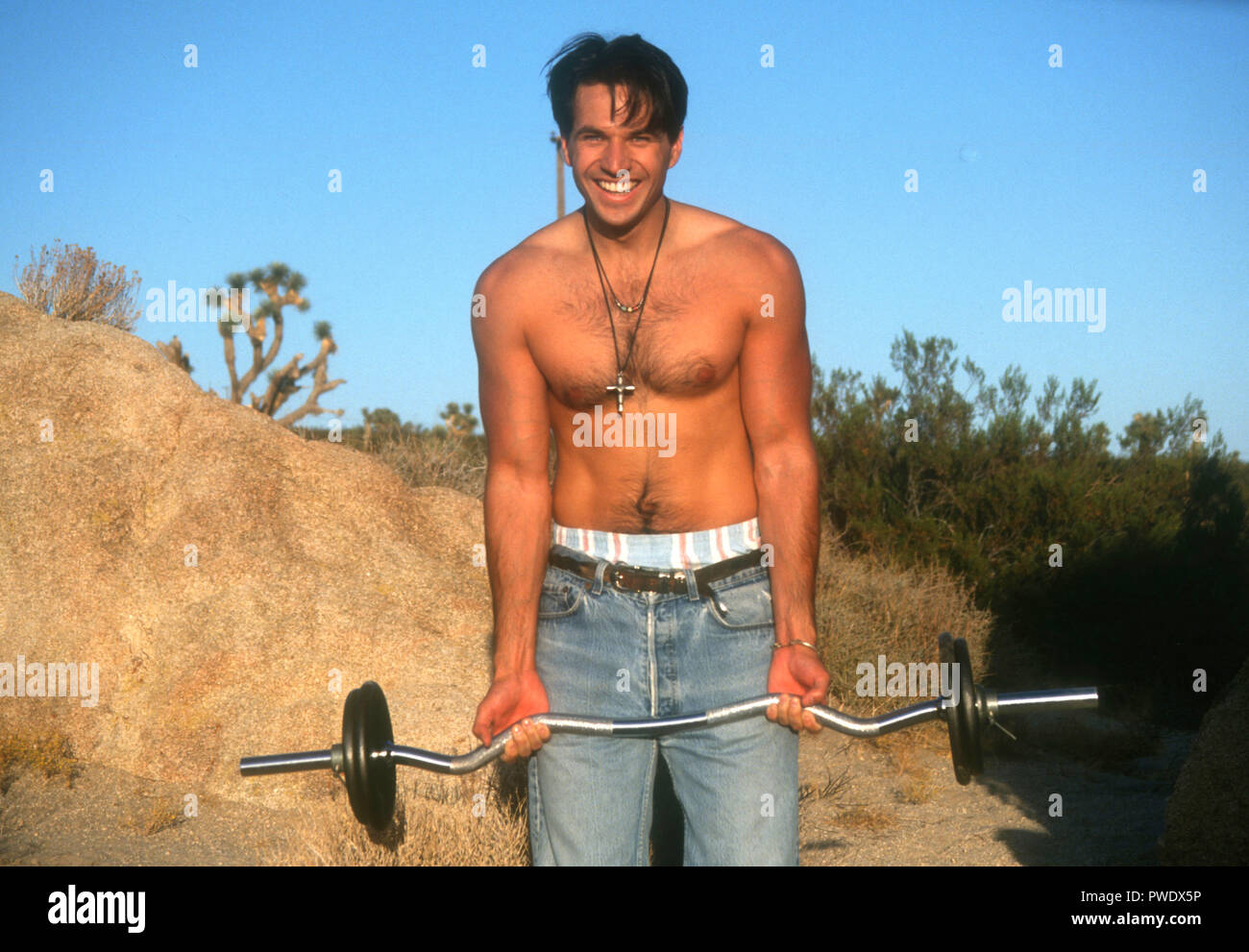 MOJAVE DESERT, CA - OCTOBER 11: (EXCLUSIVE) Actor Johnathan Gorman ...
