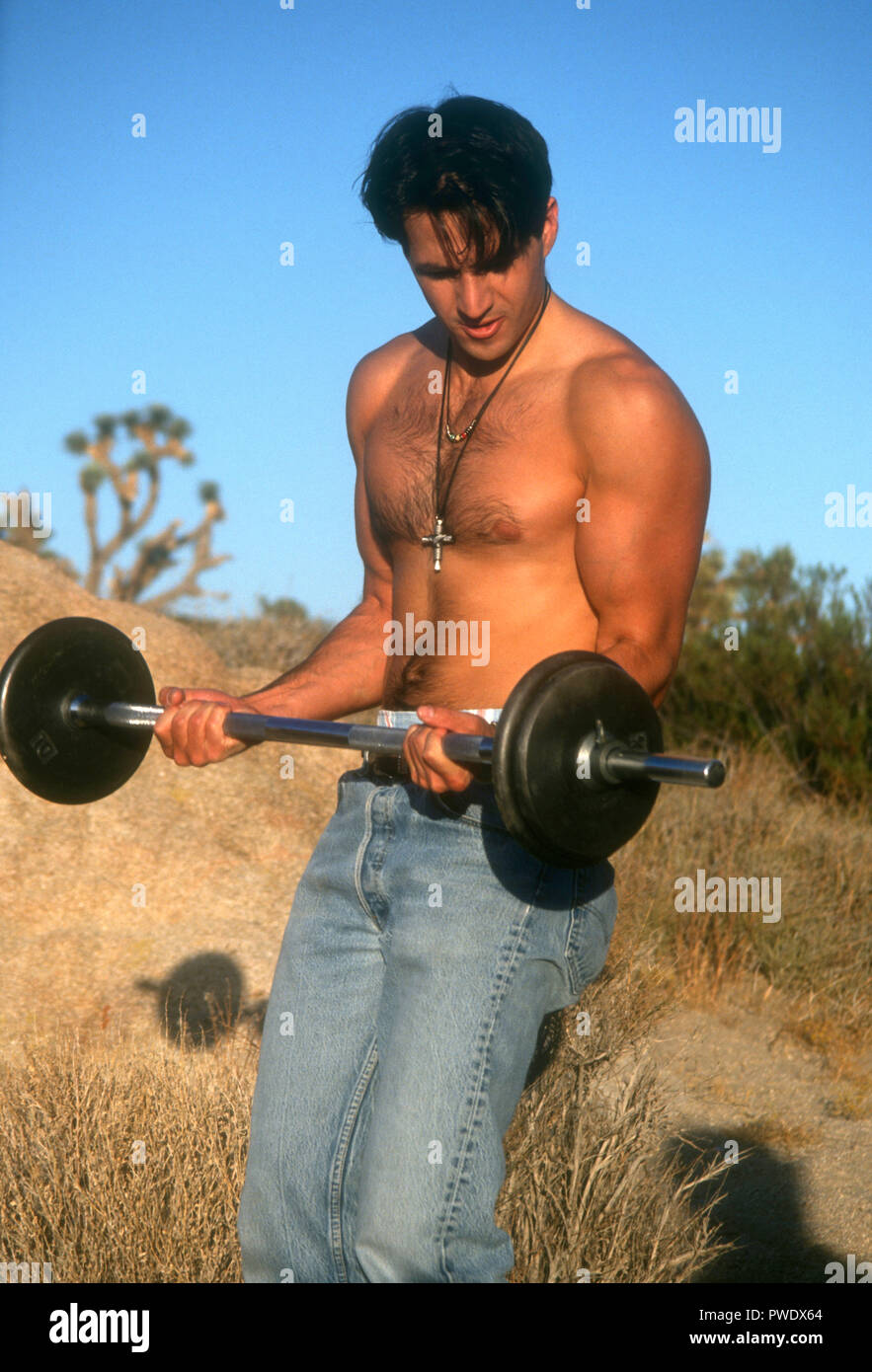 MOJAVE DESERT, CA - OCTOBER 11: (EXCLUSIVE) Actor Johnathan Gorman ...